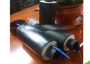 Cina Le BS En253 Dn150mm standard hanno isolato il rivestimento del tubo dell'HDPE della tubatura dell'acqua in vendita