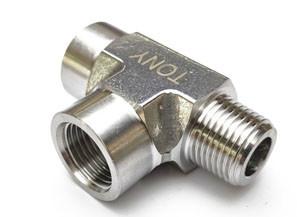 Cina T ad alta pressione del tubo filettato 10000psi di Ss304 Ss316 in vendita