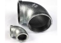 China Galvanized Malleable Iron 90 Degree Elbow Threaded Pipe Fitting 1/2 Inch for sale