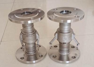 Cina 316l accoppiamento rapido di acciaio inossidabile di tipo C BSPT con la flangia in vendita
