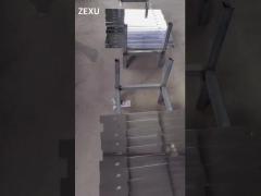 Hochdruckdampfreinigung Finish Ra1.6 Aluminium-Zielplatte