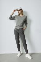 Quality Grey Merino Wool Thermals Base Layer Wool Long Sleeve Shirt Women'S Jogger Pants for sale
