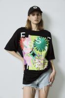 Quality Oversized Basic Tank Top Black Graphic OEM ODM Streetwear T-Shirt for sale