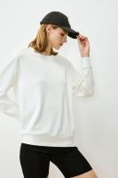 Quality 100cm - 116cm Custom White Sweatshirt OEM ODM Blank Pullover Hoodie for sale