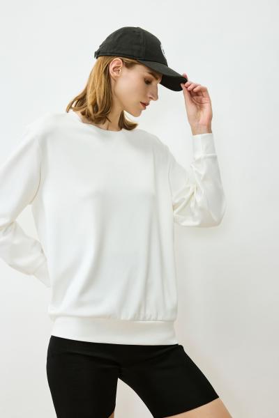 Quality 100cm - 116cm Custom White Sweatshirt OEM ODM Blank Pullover Hoodie for sale