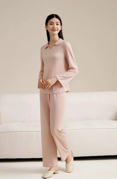 Quality Couple Pajama Set, Wool & Mulberry Silk for sale