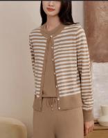 China Relaxed Cardigan, Wool & Silk for sale