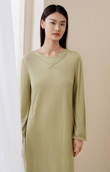 Quality Knitted Night Dress, Wool & Silk for sale