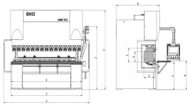 Cina Lmrm Tools Macchina piegatubi per staffa CNC con freno idraulico in lamiera 130T in vendita