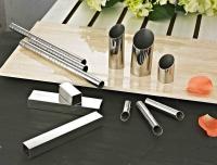 China round/square/rectangular/oval profile stainless steel tubes for sale
