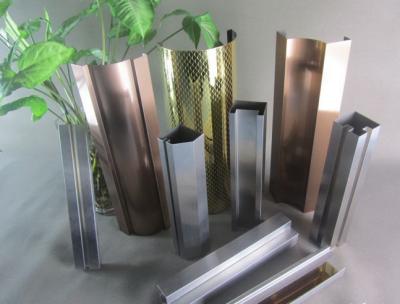 China Stainless steel Tile door and window Inside Outside Corner Trim for sale