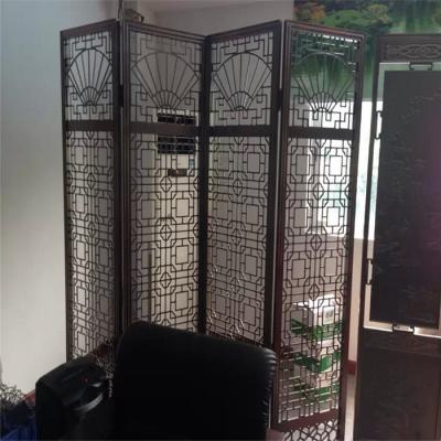 sheet metal fabrication stainless steel folding screen room divider from China
