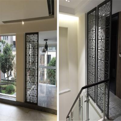 China building mateiral construction projects decorative laser cut metal panel screen for interior and exterior for sale