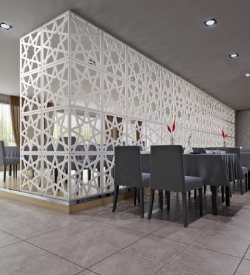 China PVDF Aluminum Room Divider For Column Cover/Cladding for sale