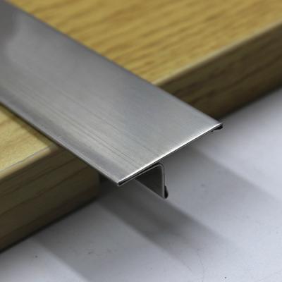 China Metal Gold Angle U Shape Trim 201 304 316 Mirror Hairline Brushed Finish for sale