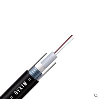 Cina 1km price 4 core fiber optic   3core ftth outdoor drop fiber optical cable in vendita