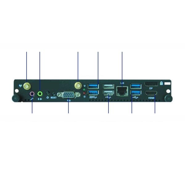 Quality Interactive Panel Computer Manufacturers Intel Core I3 I5 I7 Micro 8G Ram 512G for sale