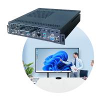 China Interactive Electronic Whiteboard with Win 10 Core I3 I5 I7 CPU and Embedded Ops Computer for sale