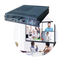 China Interactive Electronic Whiteboard with Win 10 Core I3 I5 I7 CPU and Embedded Ops Computer for sale