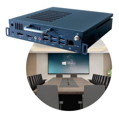 China Customized Embedded Pc X86 Ipc 12V Server I3 I5 I7 CPU Linux Fan Small Factor Ops Computer for sale