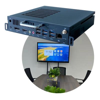 China Customized Embedded Pc X86 Ipc 12V Server I3 I5 I7 CPU Linux Fan Small Factor Ops Computer for sale