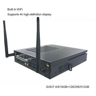 China Factory Cheap Ops Computer I3 I5 I7 CPU Linux Win10 Ddr4 Dual Lan Gpio 6 Usb Pxe Industrial Pc for sale