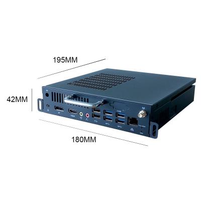 China Factory Cheap Ops Computer I3 I5 I7 CPU Linux Win10 Ddr4 Dual Lan Gpio 6 Usb Pxe Industrial Pc for sale