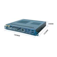 China Win7/10 Pc Linux Arm 64Bit Quad Core Intel H510 Chipset Host Embedded Industrial Ops Computer for sale