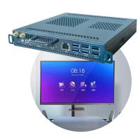 China Win7/10 Pc Linux Arm 64Bit Quad Core Intel H510 Chipset Host Embedded Industrial Ops Computer for sale