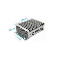 China New Fanless Computer Dual Core I7 Processor 2 Lan Barebone Win10/7/Linux Vga Uhd Hd-Mi Mini Pc for sale
