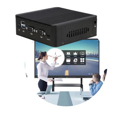 China Fanless Barebone Smart Computer Box with Intel J4125 Quad Core Processor and Private Mold for sale