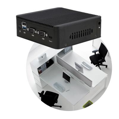 China Fanless Barebone Smart Computer Box with Intel J4125 Quad Core Processor and Private Mold for sale