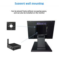 China Customized Aluminium Alloy Small Mini Pcs Graphics Workstation Desktop Computer Host for sale