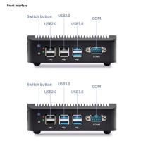 China Customized Aluminium Alloy Small Mini Pcs Graphics Workstation Desktop Computer Host for sale