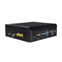China Fanless Industrial Computer with Competitive Intel Celeron Processor Quad Core Mini PC for sale