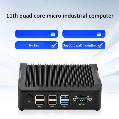 China Newest Portable Linux Pocket Desktop Mini PC C-eleron CPU 4GB DDR4 Tiny Industrial Central Control Host Smart Home Computer for sale