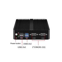 China J4125 Industrial Computer Intel Minipc X86 Small Host Ddr4 Linux Embedded Mini Pc Dedicated Graphics Microcomputers for sale