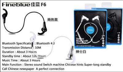 Cina CVC rumore che annulla la cuffia avricolare/earbuds stereo di Bluetooth dell'orecchio in- con USB che fa pagare cavo in vendita