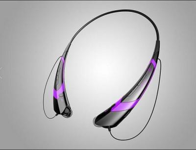 Cina Cuffia avricolare stereo di Bluetooth del bello collo a due vie HBS760 per Samsung/LG in vendita