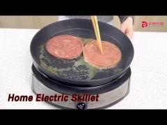 Tortilla Home Electric Skillet Pan 1300W 110V / 240V BBQ For Frying