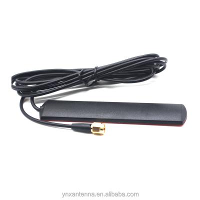 Chine 5 dBi Gain Black Radome Adhesive Patch Antenne pour une couverture réseau 4G LTE 698-2700Mhz à vendre