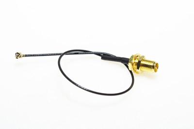 Cina IPX MHF U.FL RF Coaxial Cable WIFI Extension RG178 con SMA-J Female e V.S.W.R≤1.5 in vendita