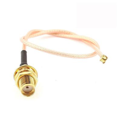 Cina 0.81cable Jacket Dimensioni SMA Connector Coaxial Cable Assembly con impedenza di 50 ohm in vendita