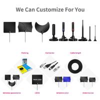 China Long Range Smart Wireless Caravan TV Antenna 12V Vertical Polarization for sale