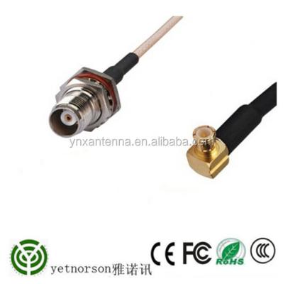 Cina Cat 1 RG 316 Assemblaggio di cavi con MCX Maschio a TNC Femmina 15cm Wifi RF Antenna Cavo Pigtail in vendita