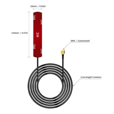 Cina Repetitore di distanza direzionale a lungo raggio con antenna GSM ceramica con impedenza di 50Ω in vendita