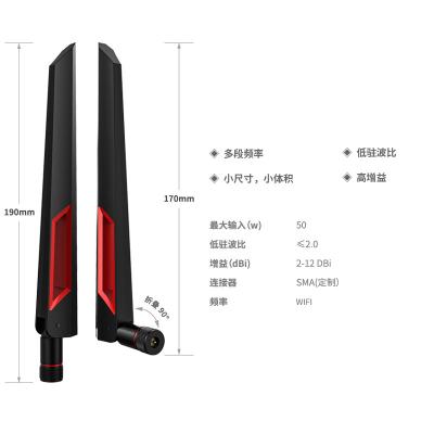 Cina 2.4GHz 5GHz Dual Band Omni Directional Receiver Antenna wireless con raggio di 50 miglia in vendita