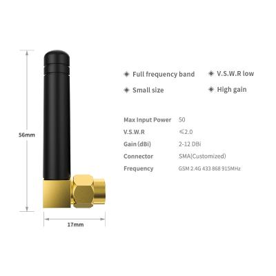 Cina 2.4GHz 5GHz Dual Band Omni Directional Receiver Antenna wireless con raggio di 50 miglia in vendita