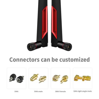 Cina Dual Band 5dBi Gain ABS Receiver Wireless 50 Mile Long Range 2.4G 5.8G Router Antenna Wifi in vendita