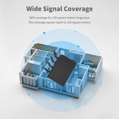 Cina Dual Band 5dBi Gain ABS Receiver Wireless 50 Mile Long Range 2.4G 5.8G Router Antenna Wifi in vendita
